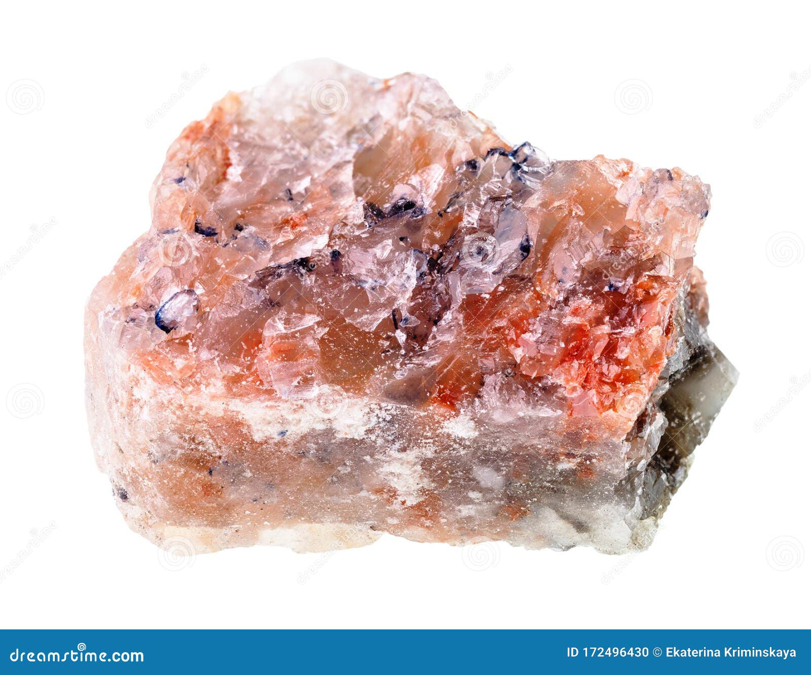 Rough Rock Salt (halite) Cutout on White Stock Photo - Image of ...