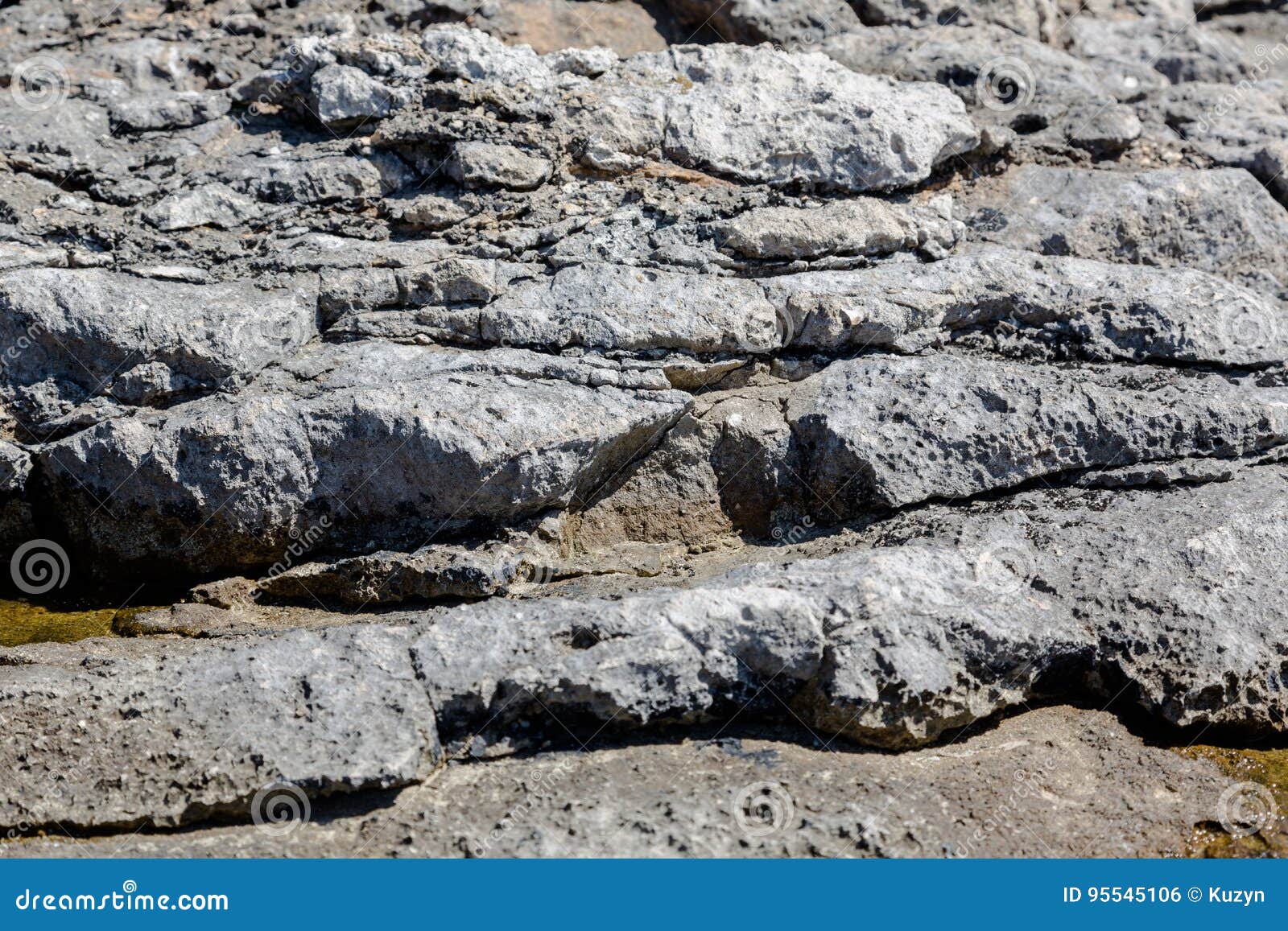 Rough Rock Texture from Isle of Portland Rocks Stock Photo - Image of ...