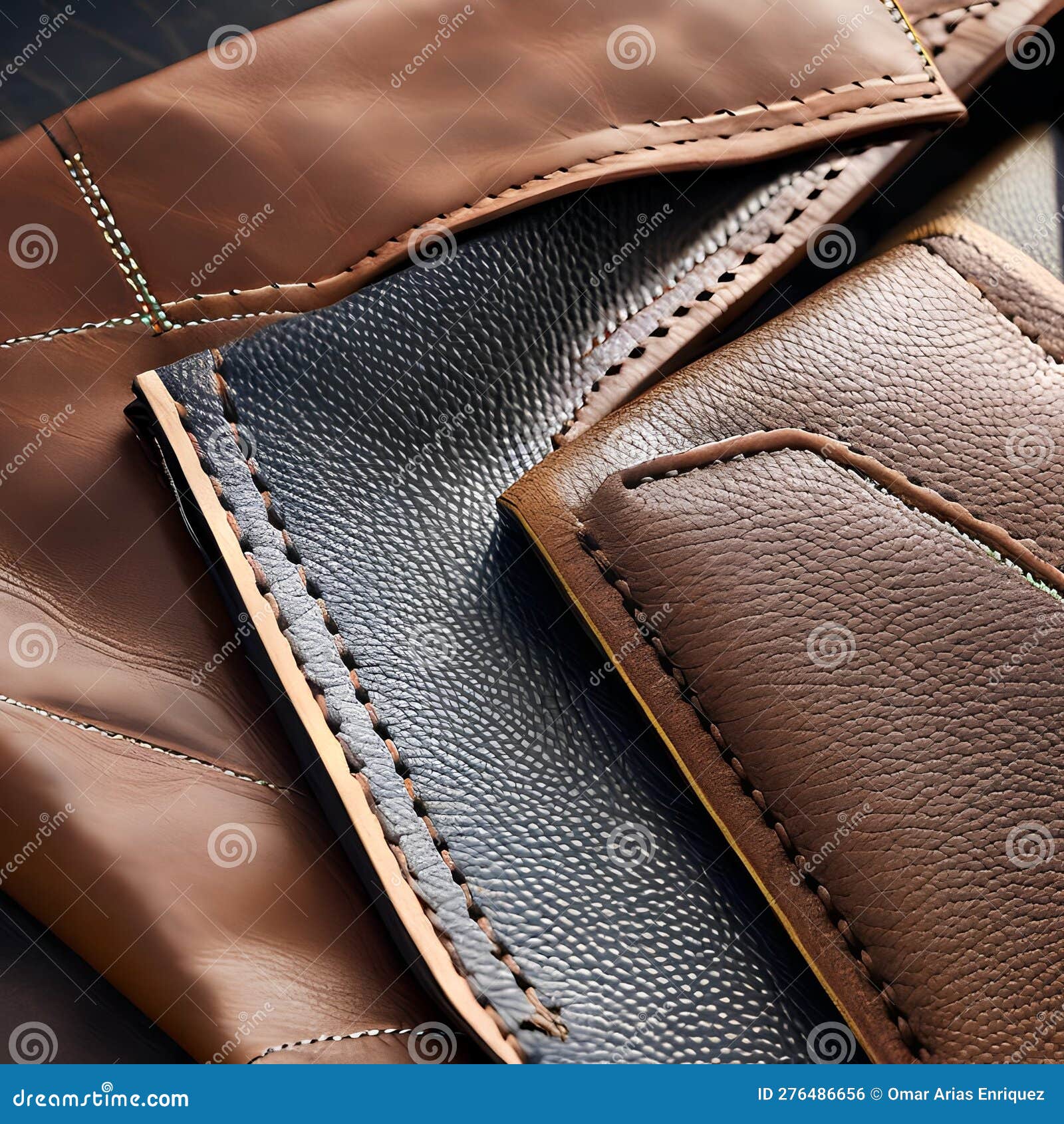 A Rough and Rugged Interpretation of Leather, with Textures and ...