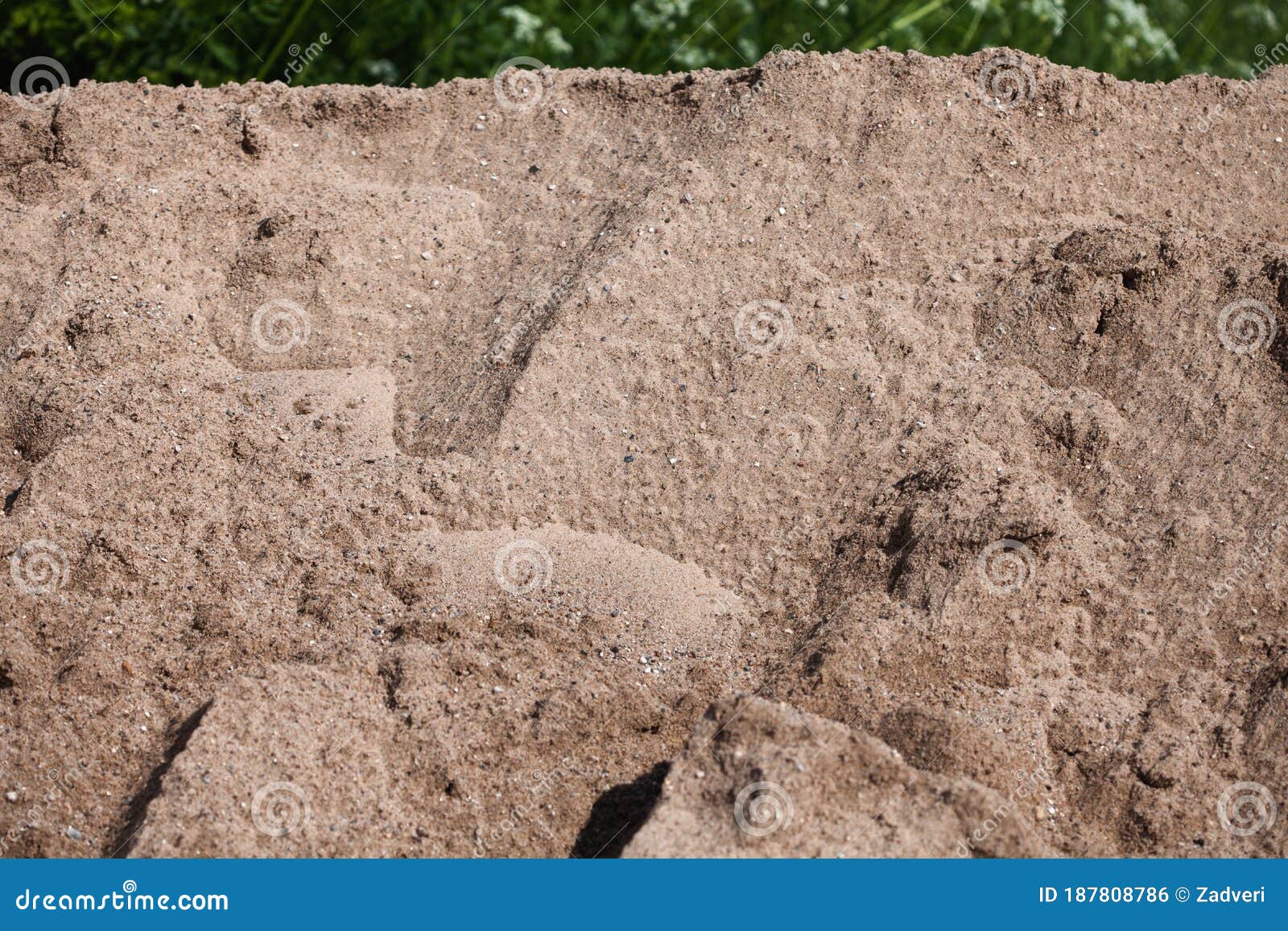 Rough Sand Texture in the Bright Sun Stock Photo - Image of pattern ...