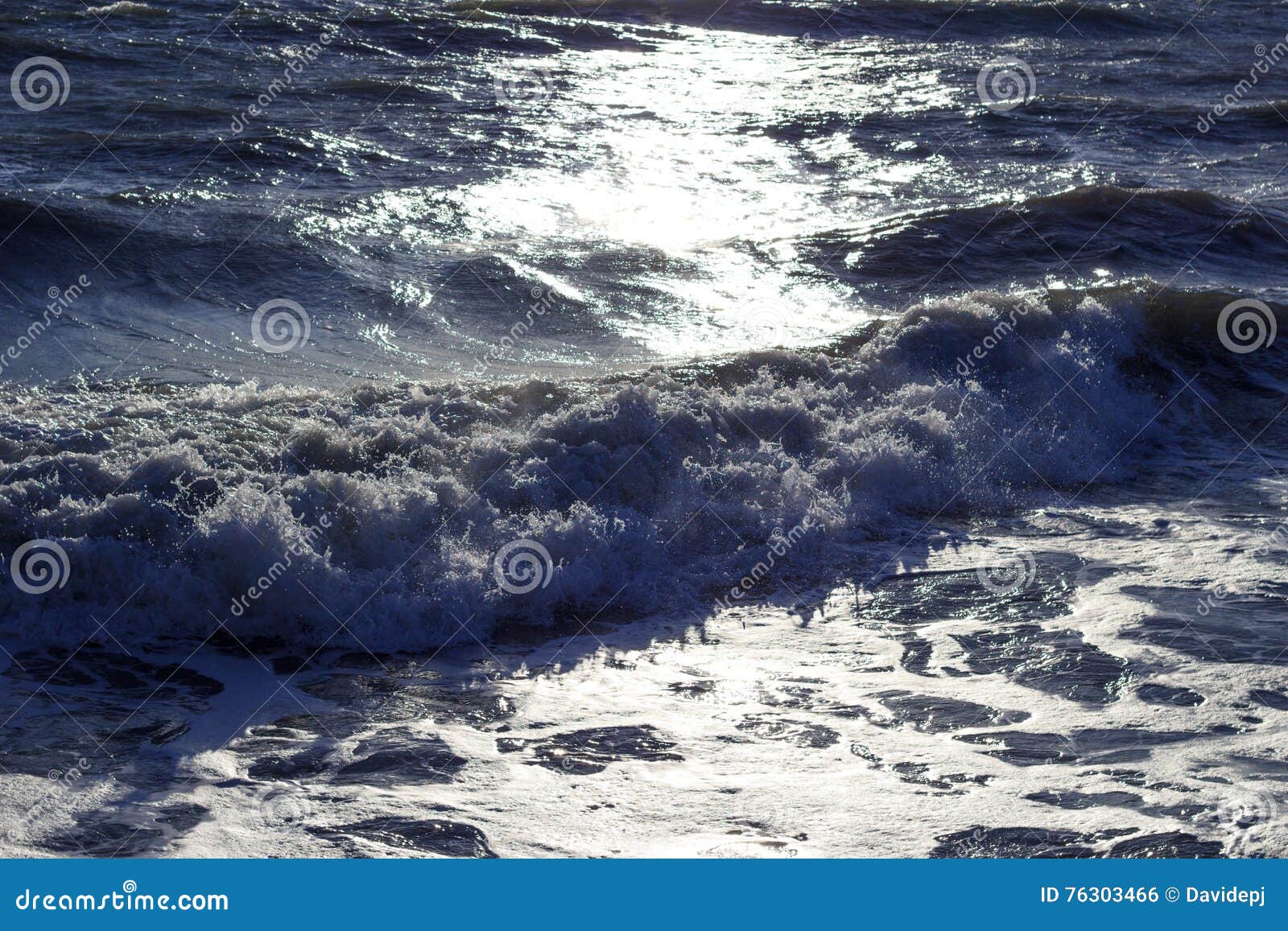 Rough sea stock photo. Image of walk, sightseeing, italy - 76303466