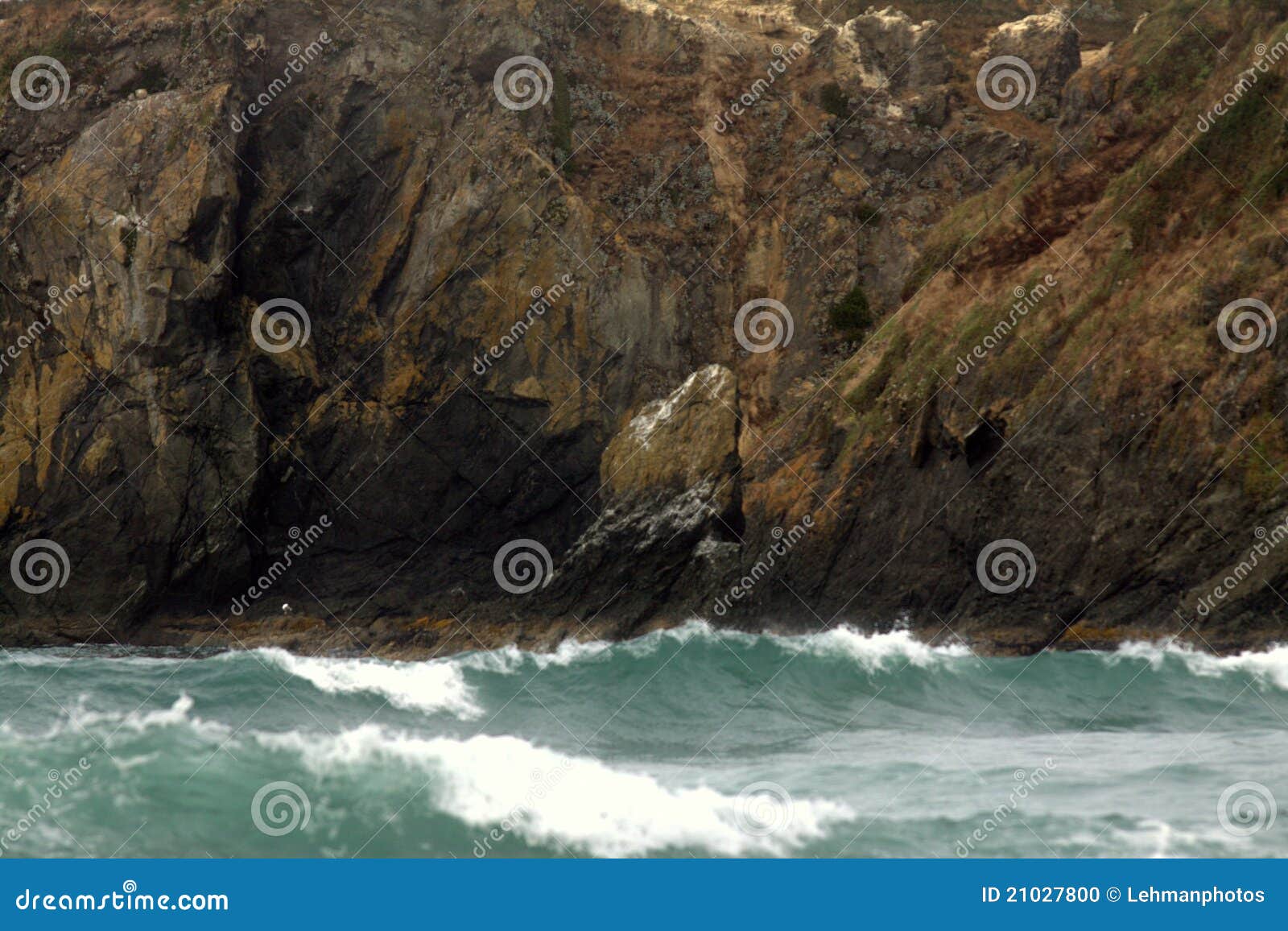 Rough Seas and Oregon Coast Stock Photo - Image of discover, coast ...