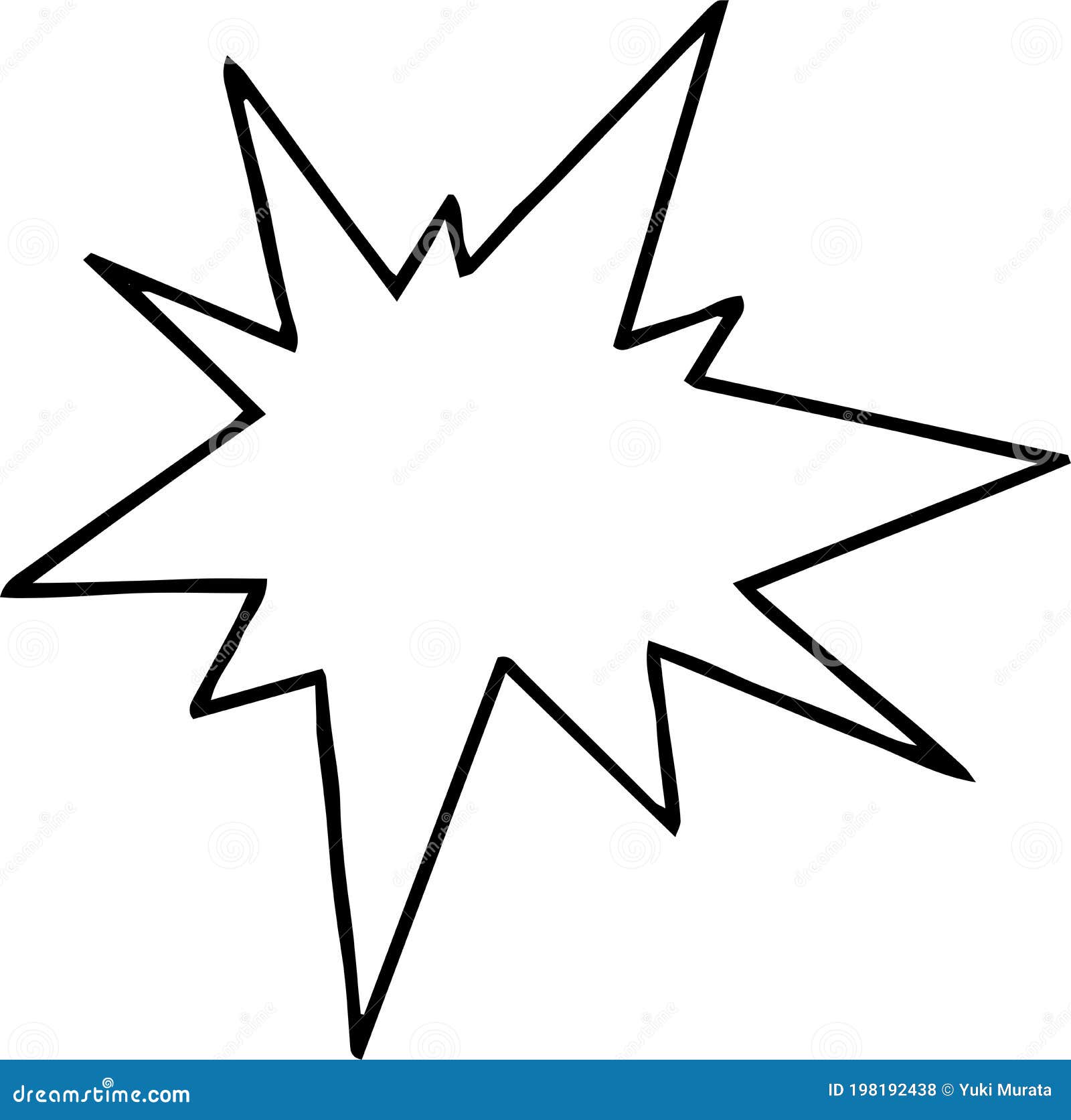 Rough Sketch of the Exploding Frame Stock Vector - Illustration of ...