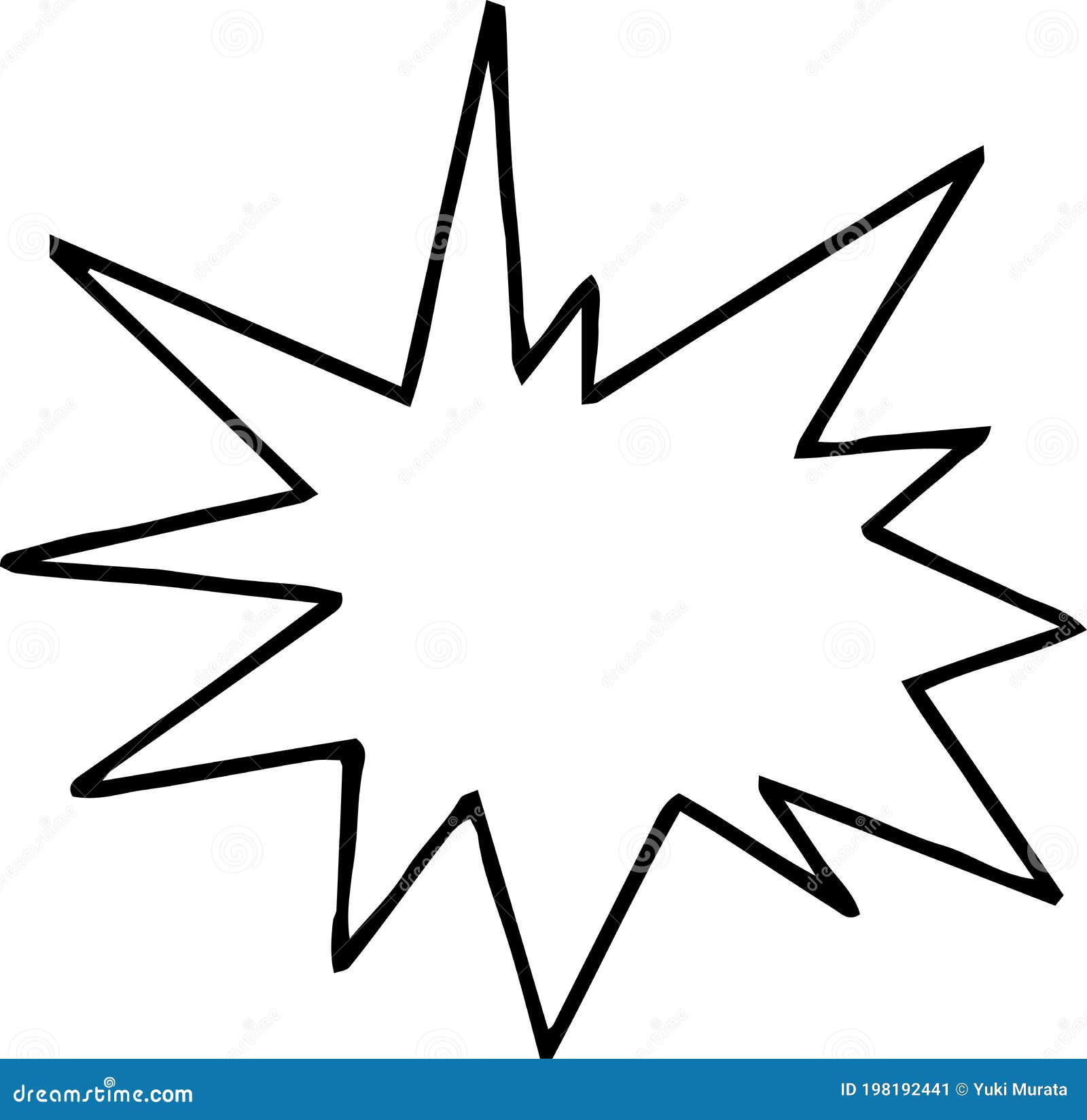Rough Sketch of the Exploding Frame Stock Vector - Illustration of ...