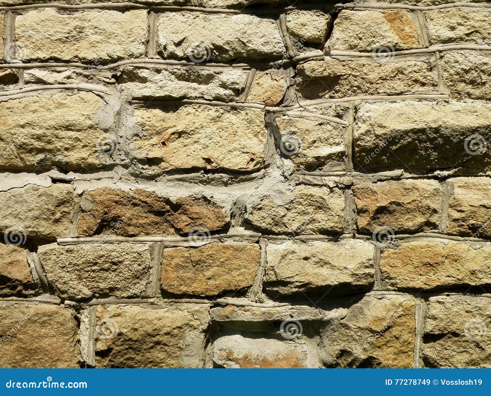 Rough stone masonry . stock image. Image of style, stone - 77278749
