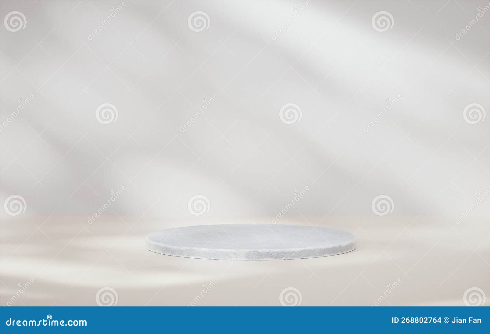 Rough Stone Stages, Product Show Stand, 3d Rendering Stock Illustration ...