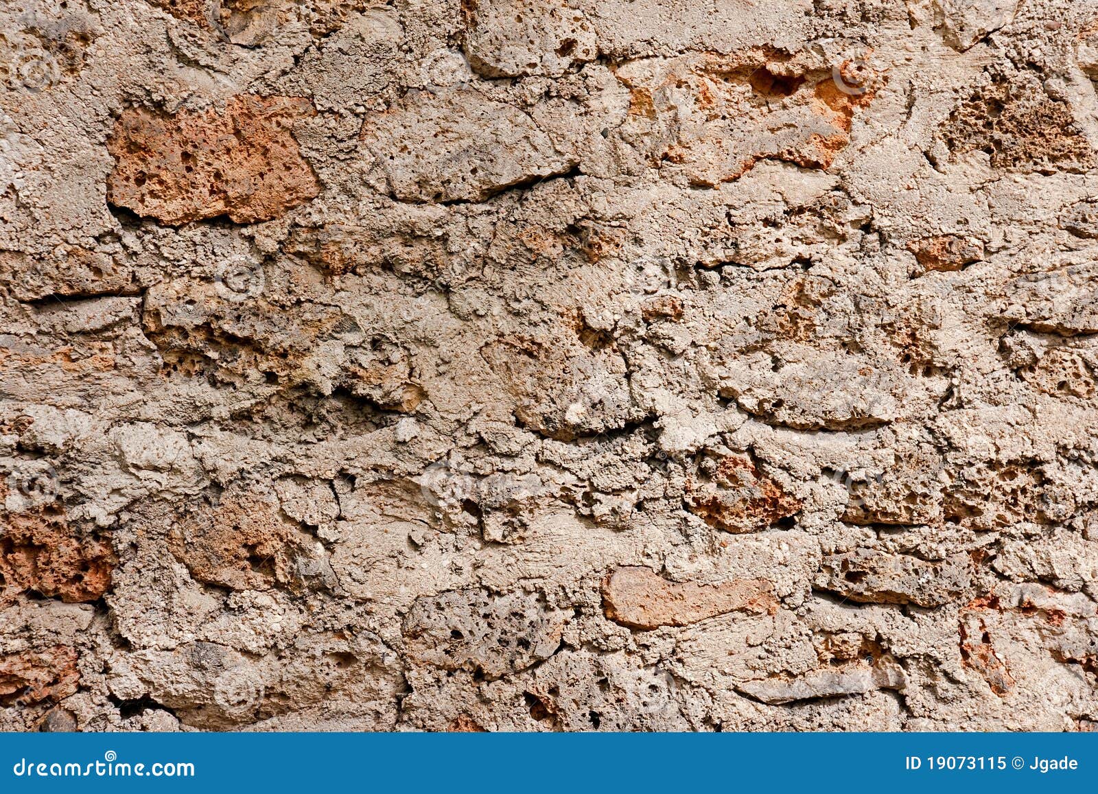 Rough Stone Wall stock image. Image of cement, stone - 19073115