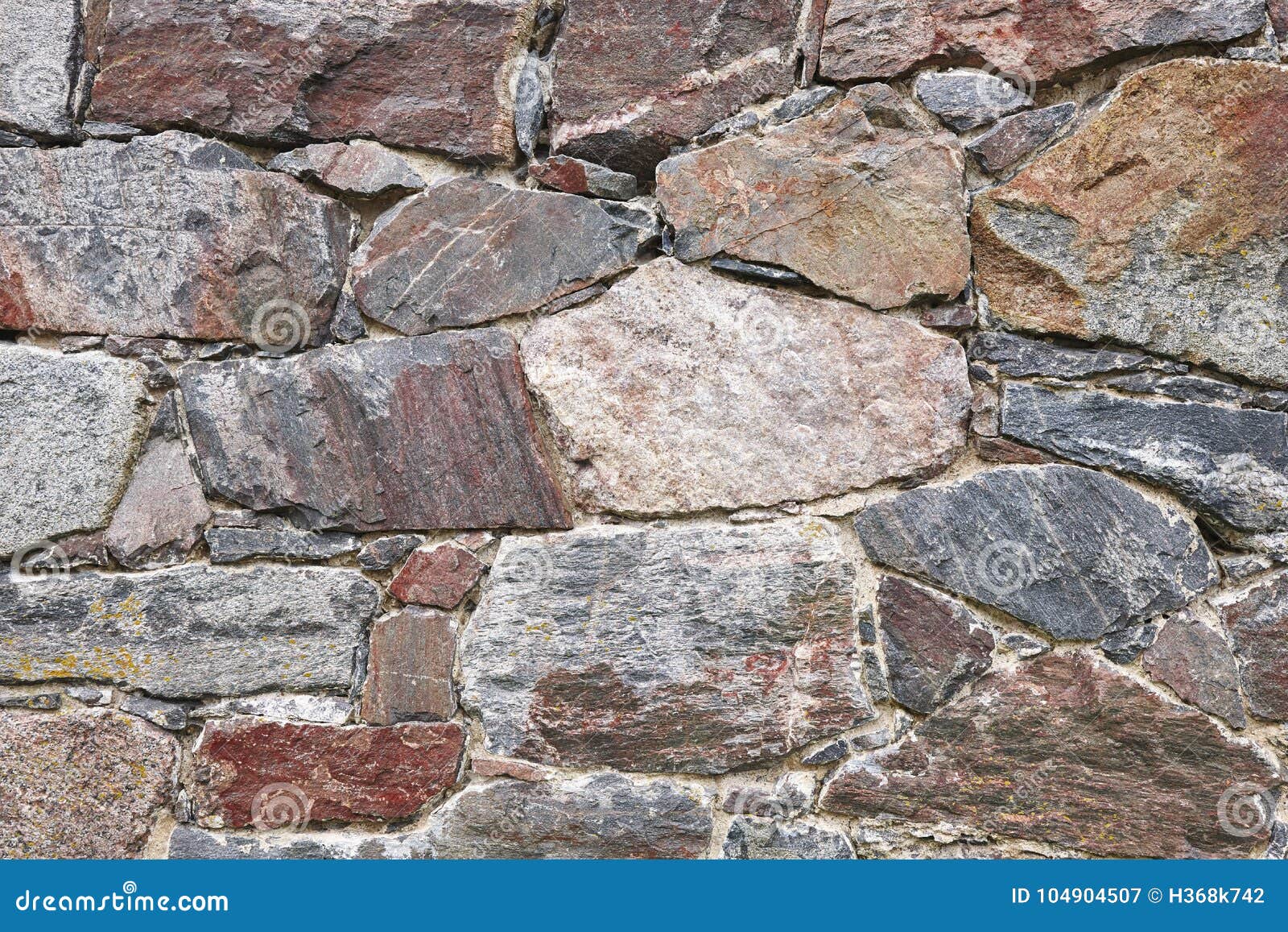 Rough Stone Wall Facade. Textured Background Stock Image - Image of ...