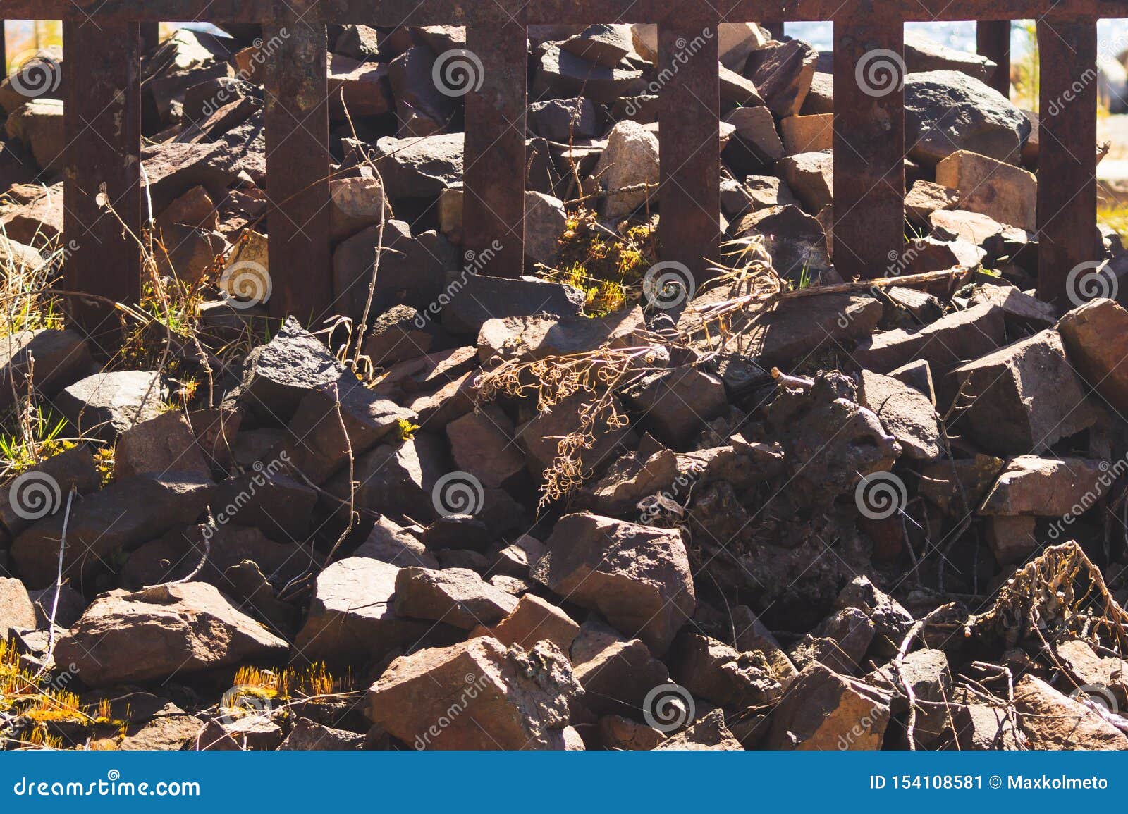 Rough Stone Wall. Wall from Natural Stones Stock Image - Image of rock ...