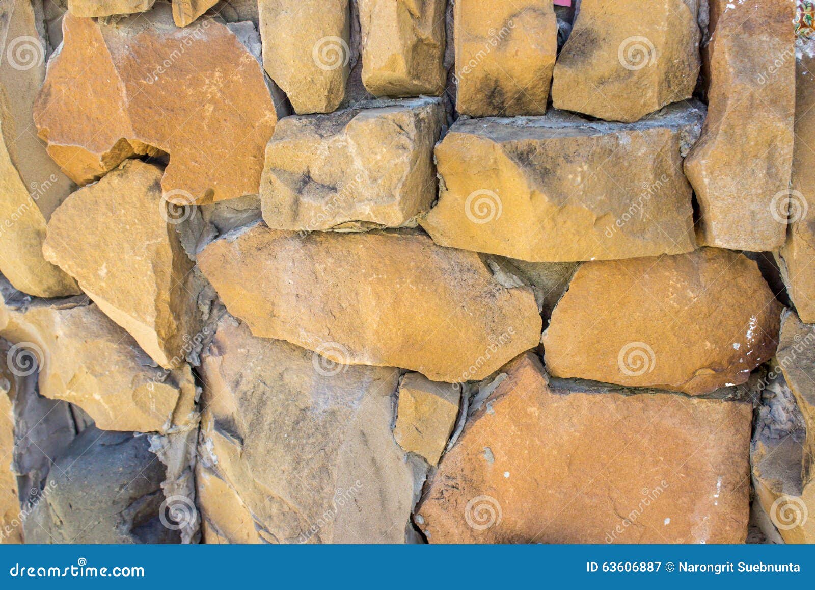 Rough Stone Wall Texture Background Stock Image - Image of structure ...