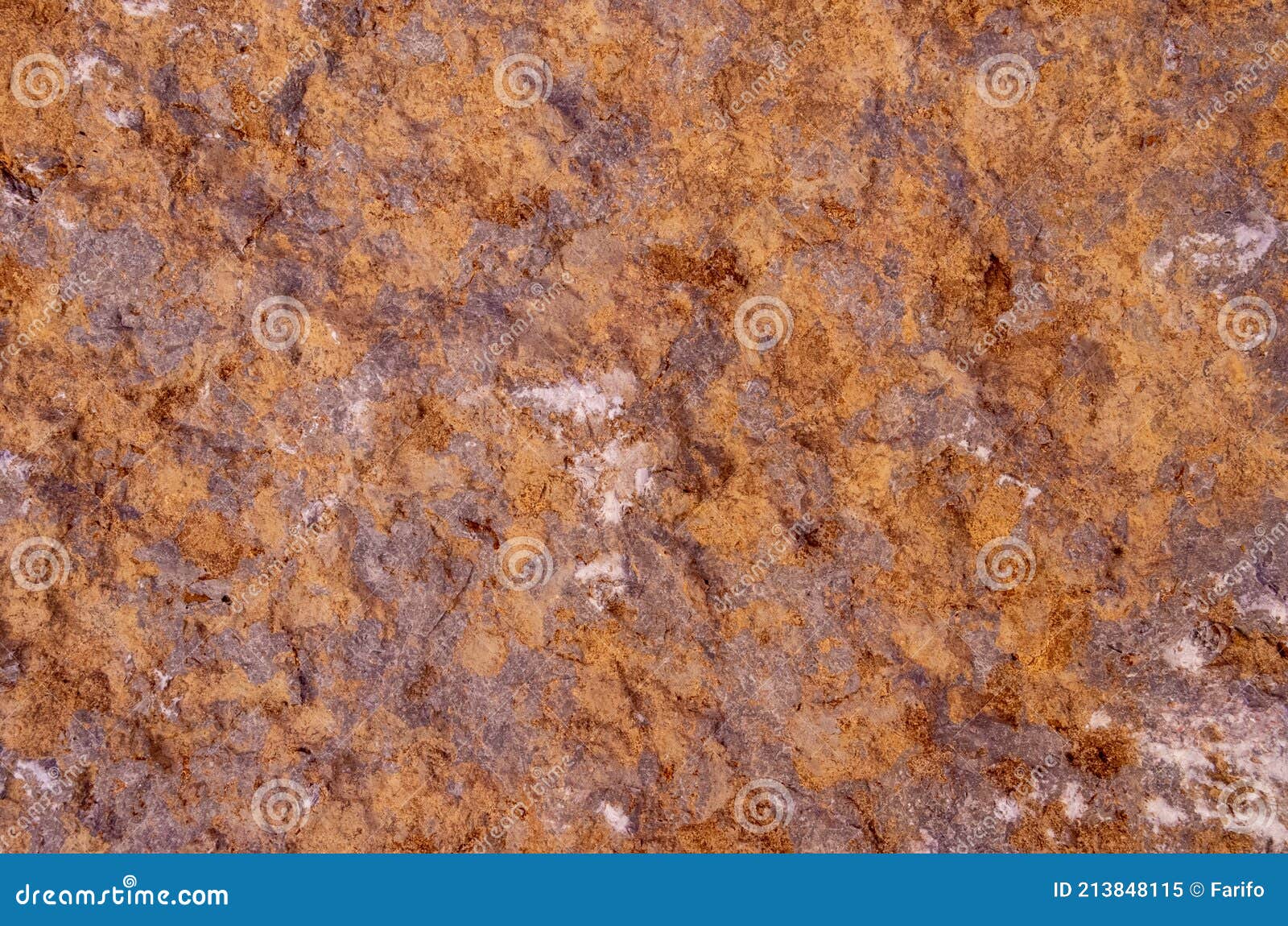 Rough Surface of a Jurassic Limestone As it is Broken in the Quarry ...