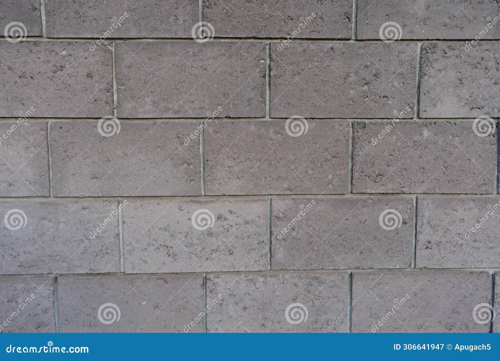 Rough Surface of Wall Made of Gray Concrete Masonry Units Stock Image ...