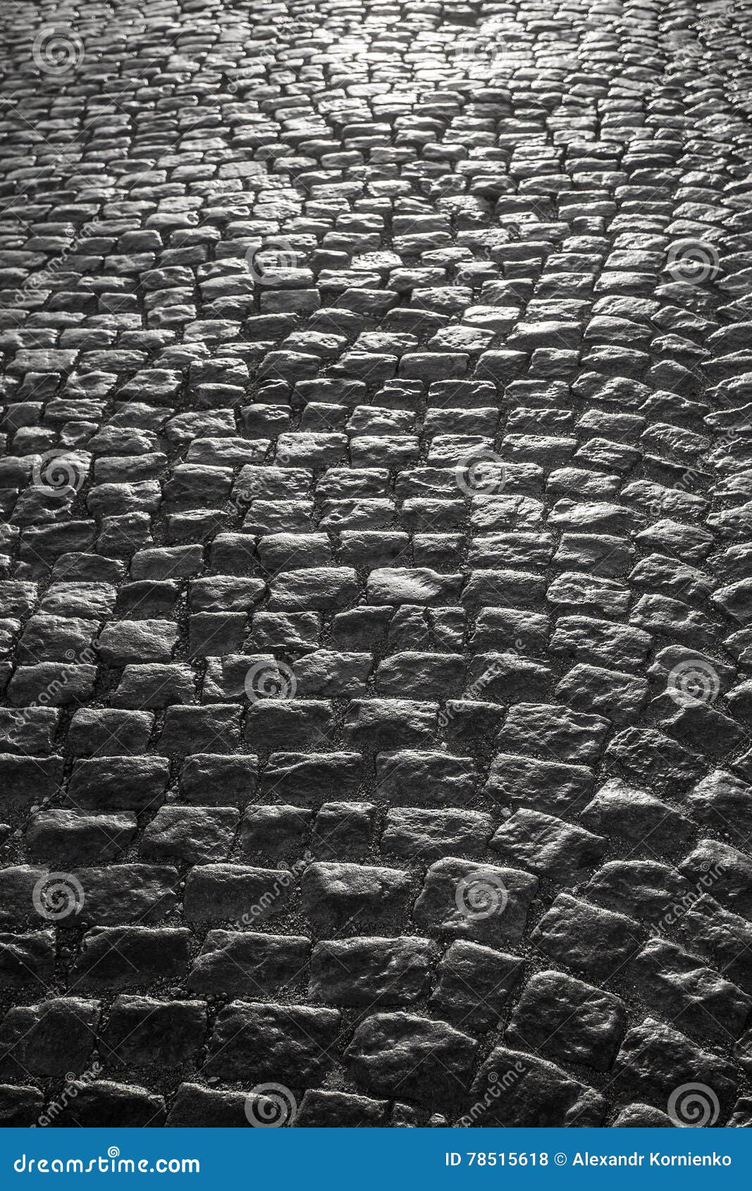 Rough Texture of Block Pavement Stock Photo - Image of paving, cobbles ...