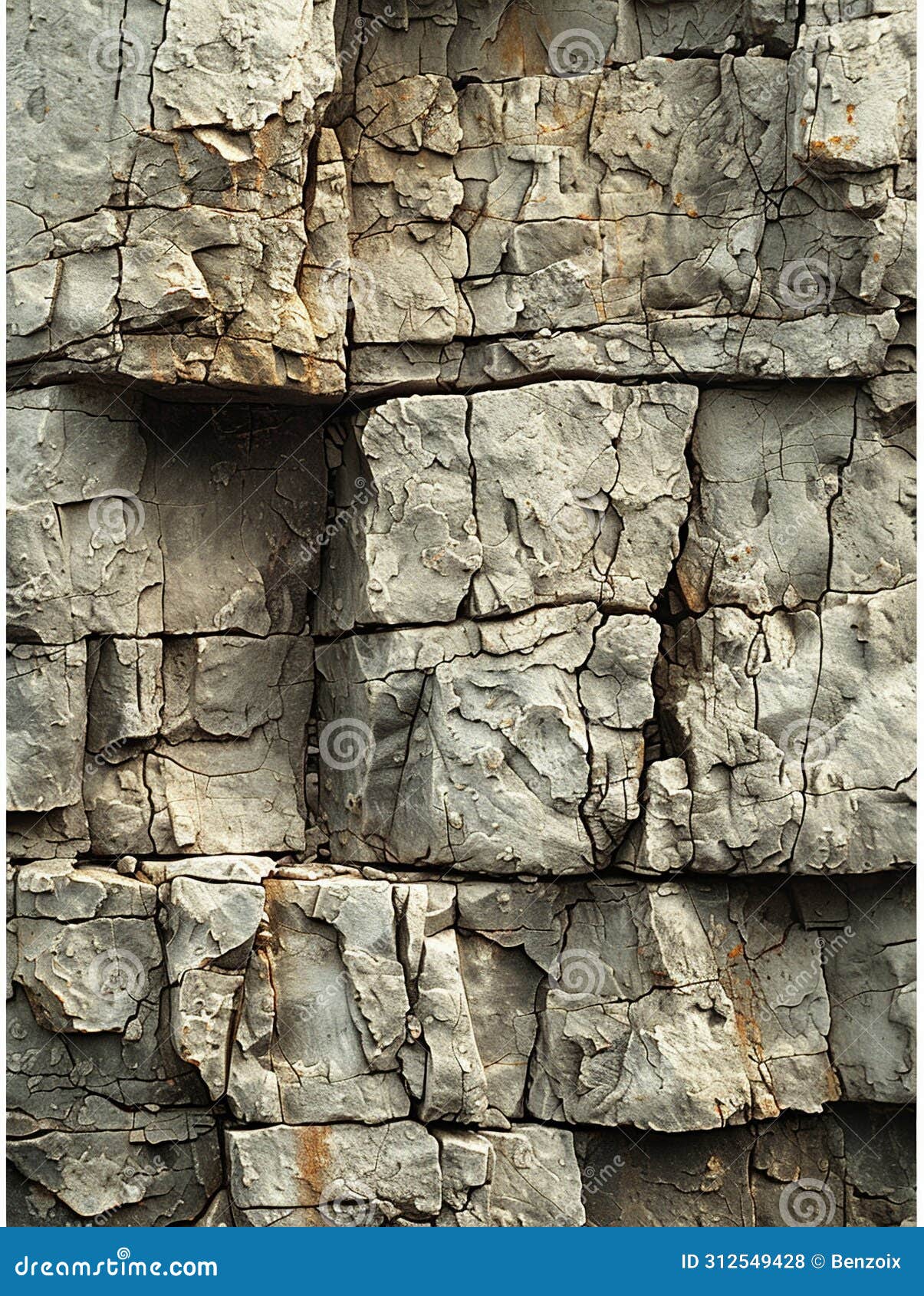 Rough Texture of a Limestone Cliff Stock Photo - Image of crumble ...