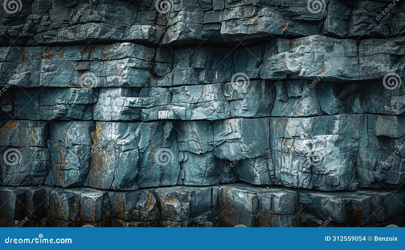 Rough Texture of a Limestone Cliff Stock Photo - Image of pathway ...