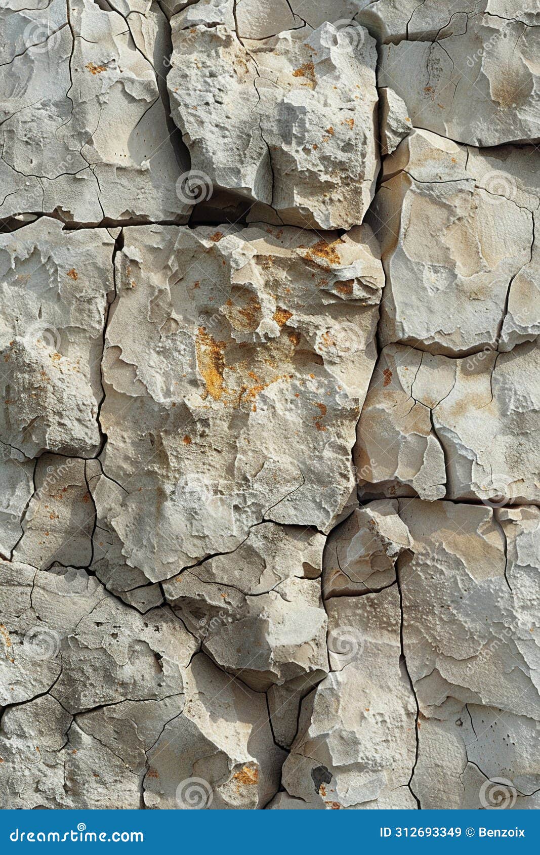 Rough Texture of a Limestone Cliff Stock Image - Image of outcrop ...