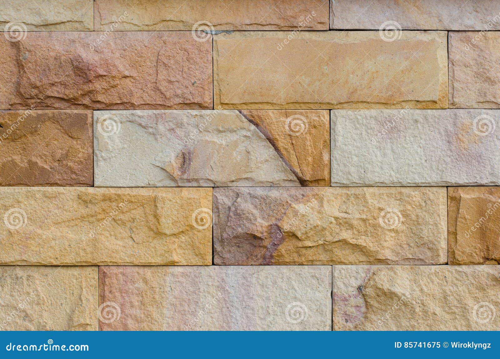Rough Texture of Stone Brick Wall. Stock Image - Image of grunge ...