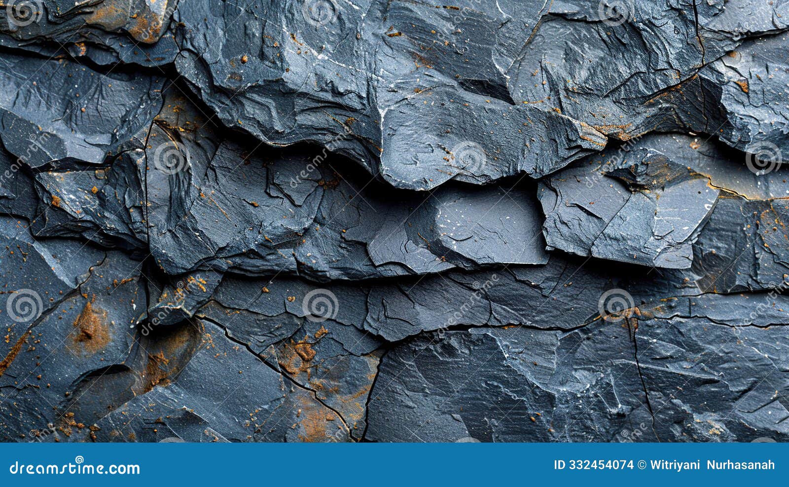 Rough and Textured Slate Rock Stock Illustration - Illustration of ...