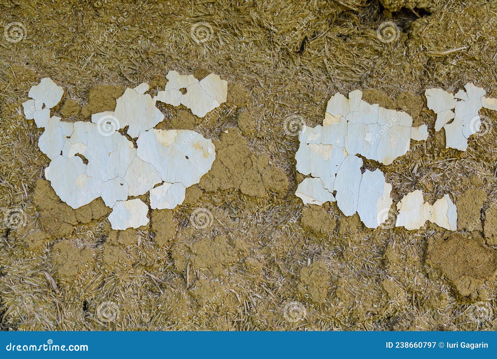Rough Textured Surface of a Wall Made of Clay or Adobe, Background ...