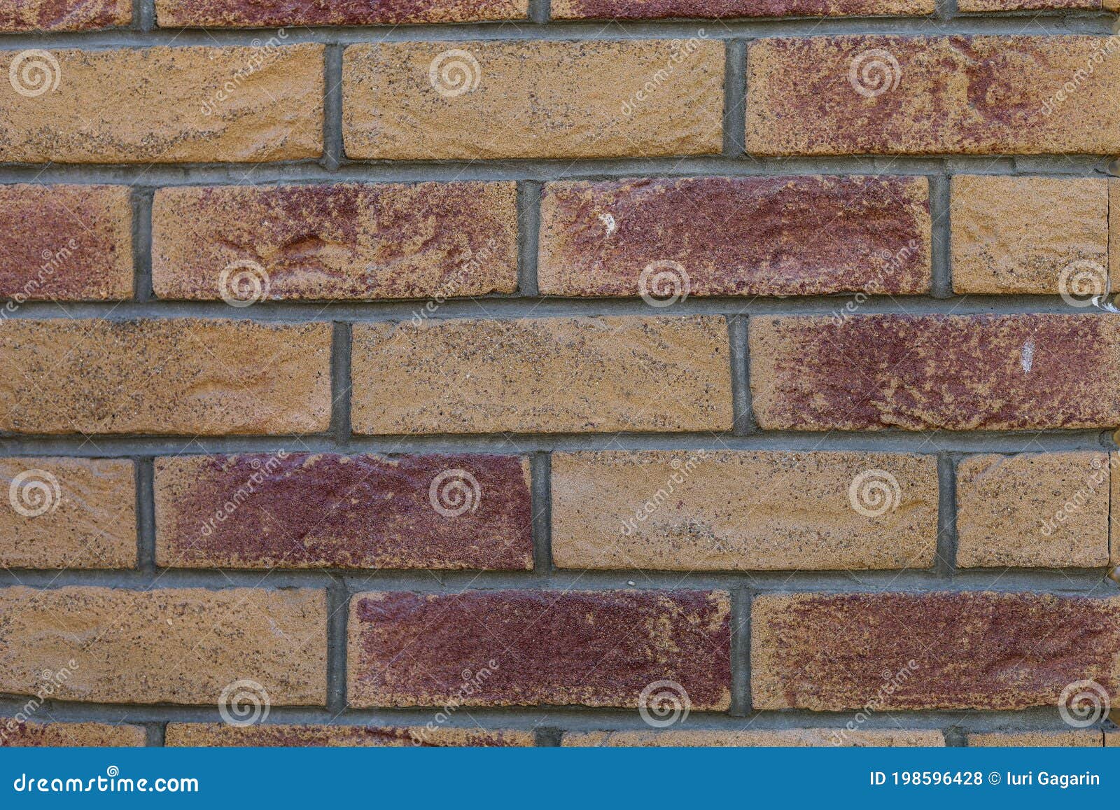 Rough Textured Surface of a Wall Made of Pure Masonry Blocks Stock ...
