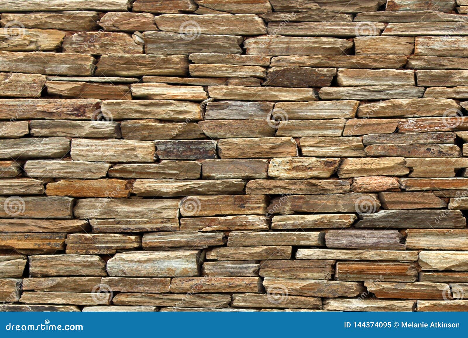 Rough Textured Wall Created Using Flat Rocks Stock Image - Image of ...