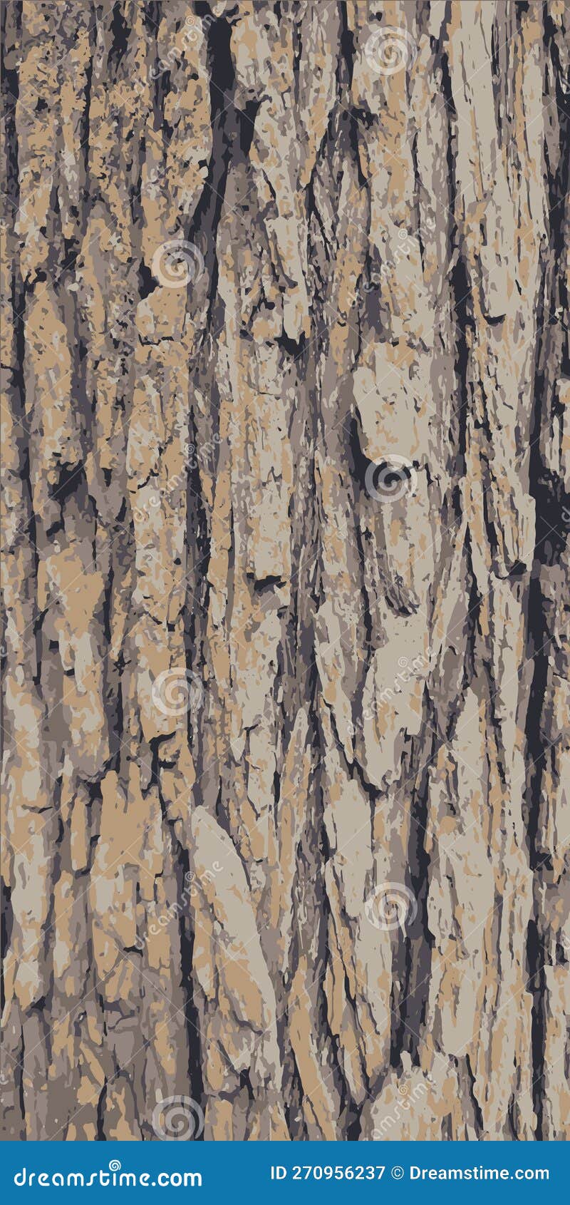 Rough Tree Bark. Bark of Tree Stock Vector - Illustration of nature ...