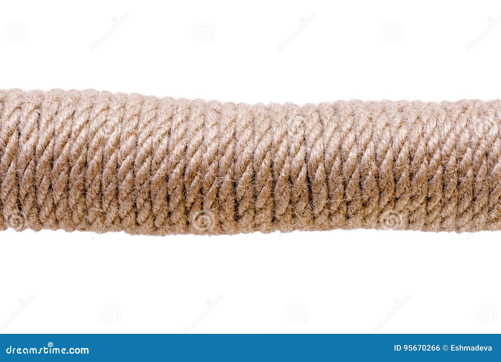 Rough Twisted Rope Close Up. Stock Photo - Image of gibbet, knot: 95670266