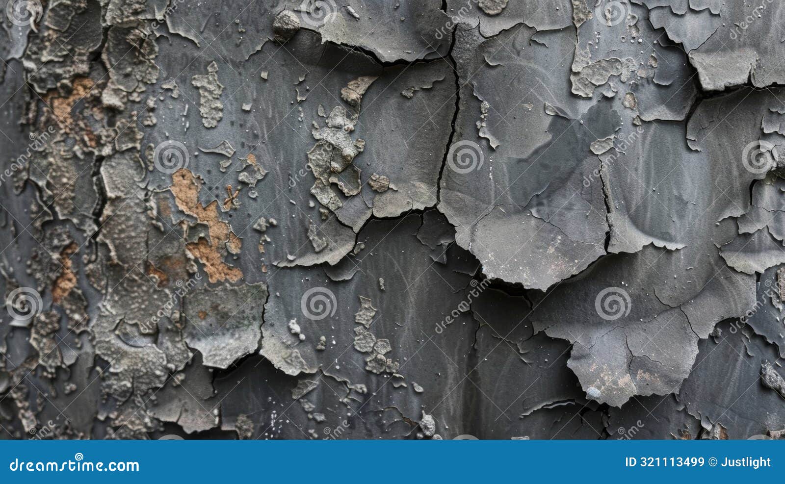 Rough and Uneven Edges Where the Rubber Coating Has Been Peeled Apart ...