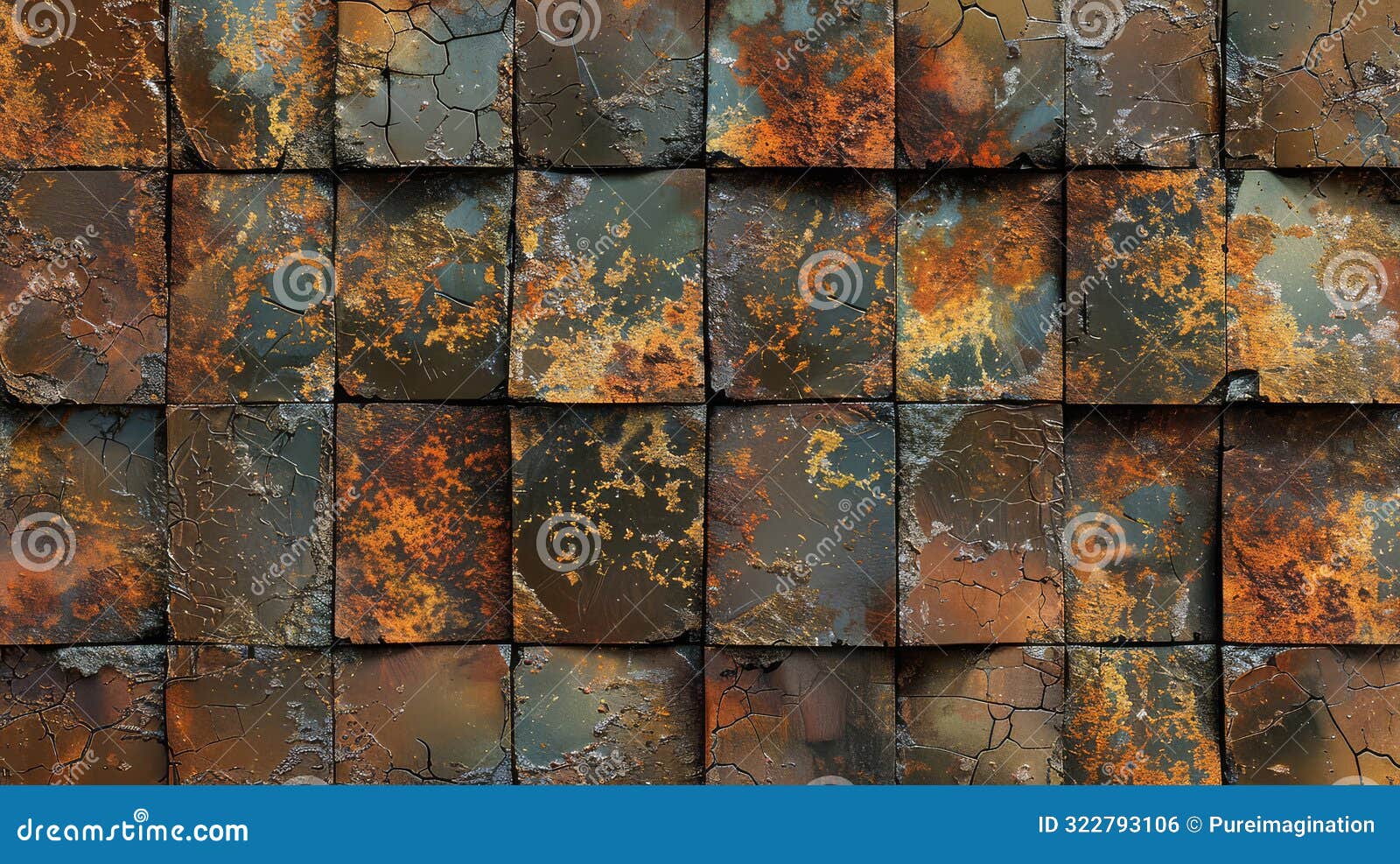 Rough And Uneven Texture Covers Decayed Metal, Indicating Corrosion ...