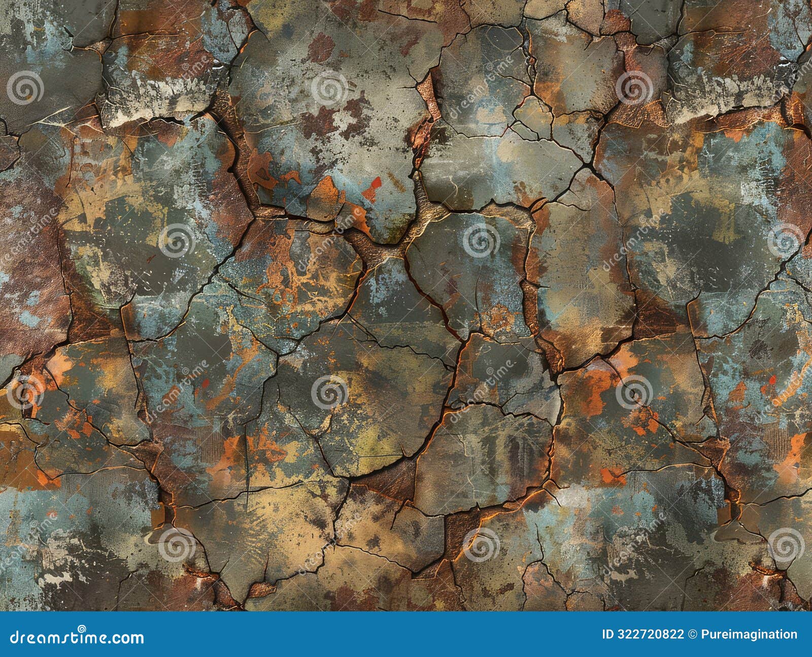 Uneven Rust On Rough, Decayed Metal Texture Stock Photography ...