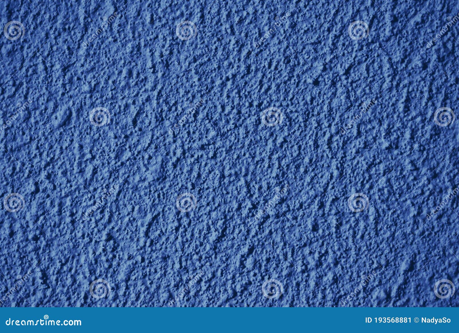 Rough Unsmooth Dark Blue Wall Texture Stock Image - Image of plaster ...