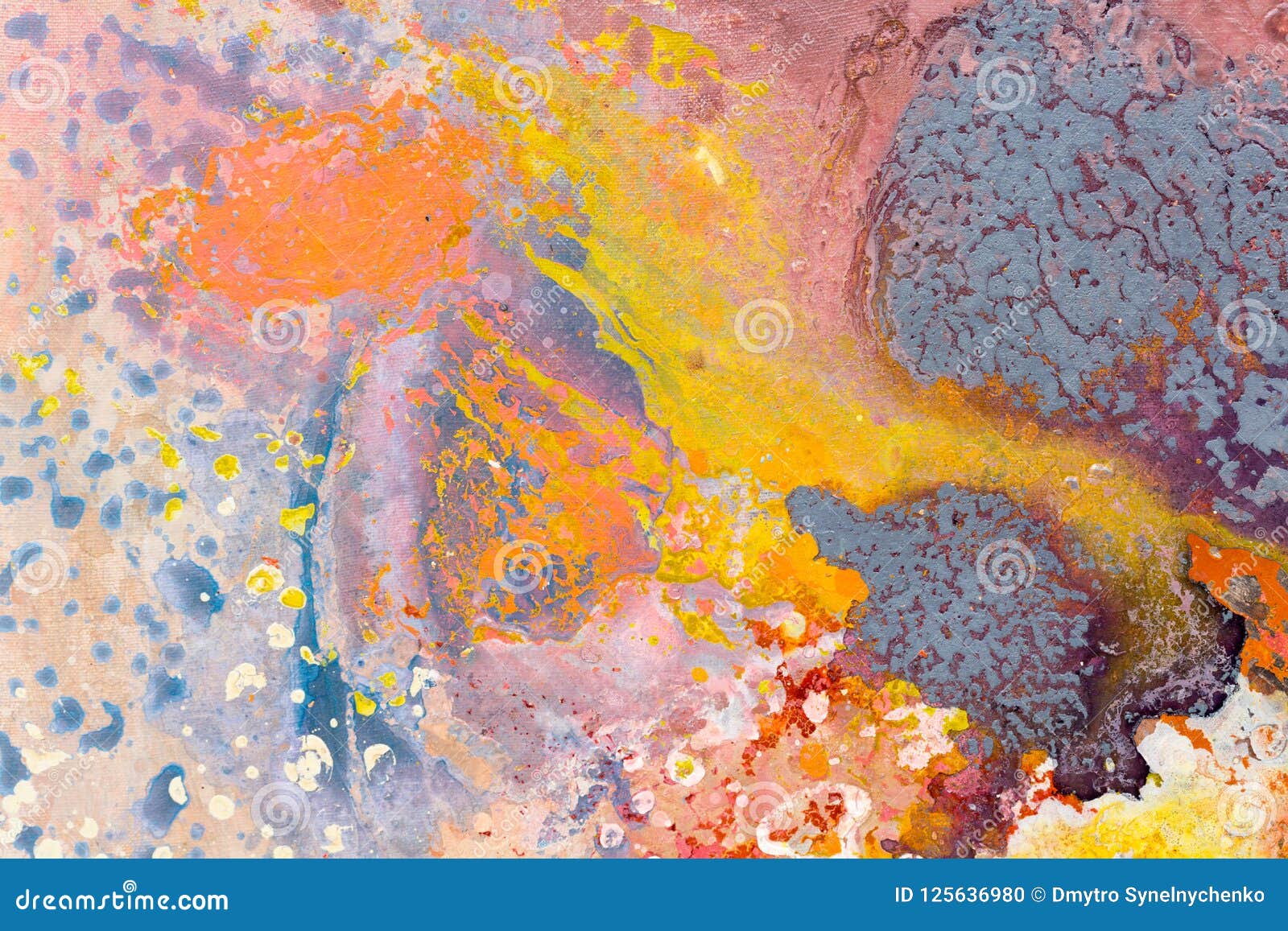 Rough Vintage Texture. with Different Color Patterns Stock Photo ...