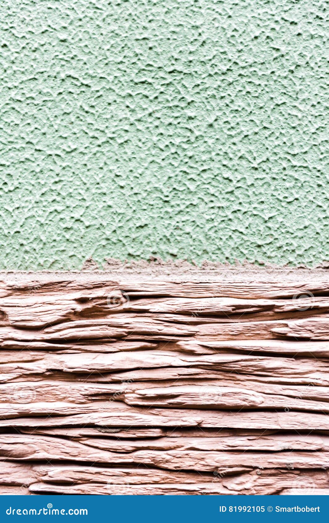 Rough Wall Texture Two Colors And Types Of Surfaces Royalty-Free Stock ...