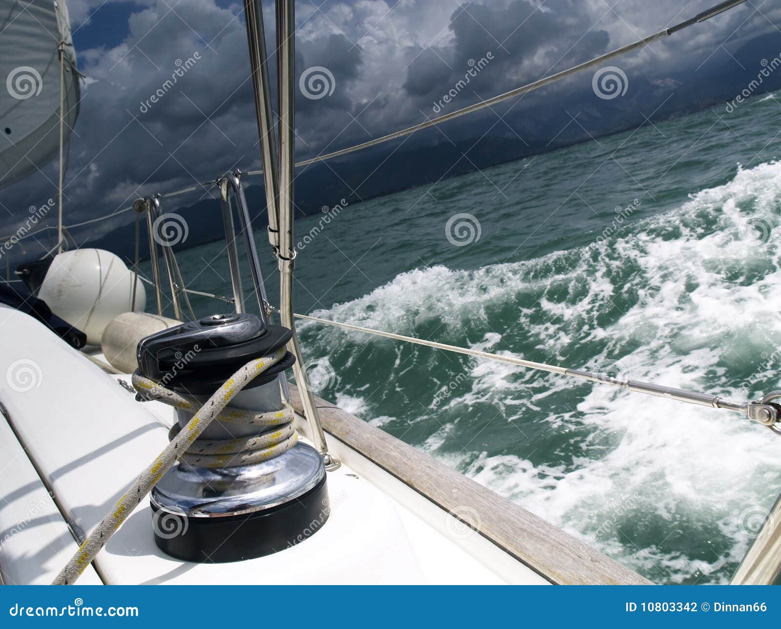 Rough water stock photo. Image of argentario, boating - 10803342
