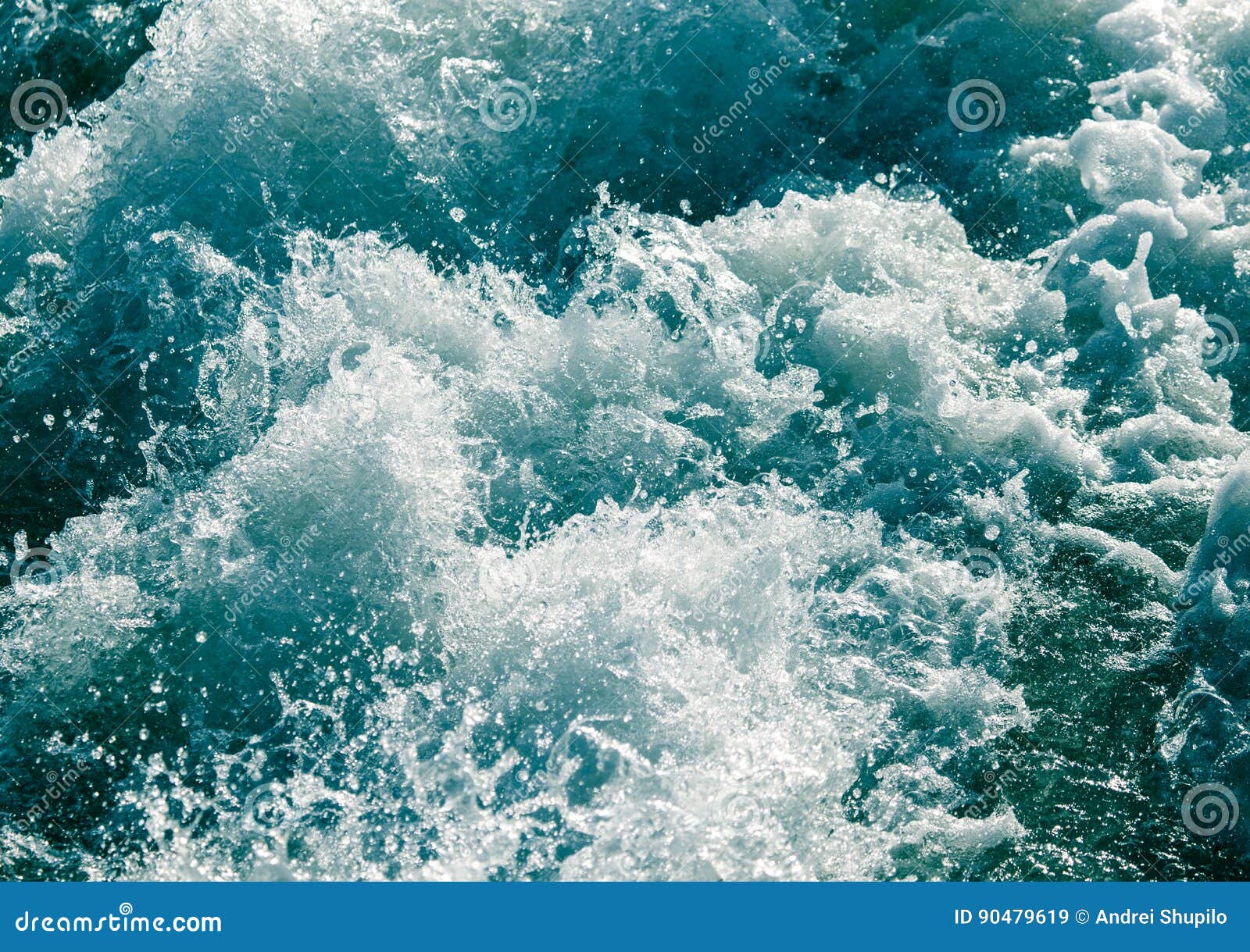 Rough Water in the Lake As a Backdrop Stock Image - Image of nature ...