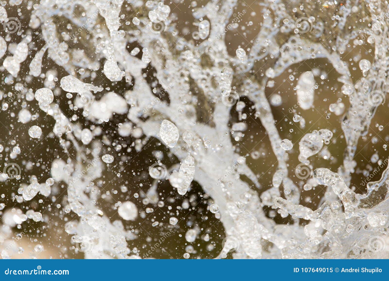 Rough Water with Splashes on Nature Stock Image - Image of rapid ...