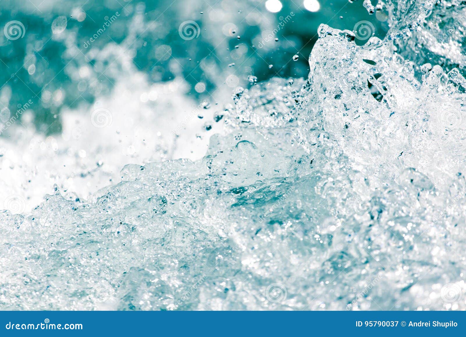 Rough water from waves stock image. Image of motion, natural - 95790037