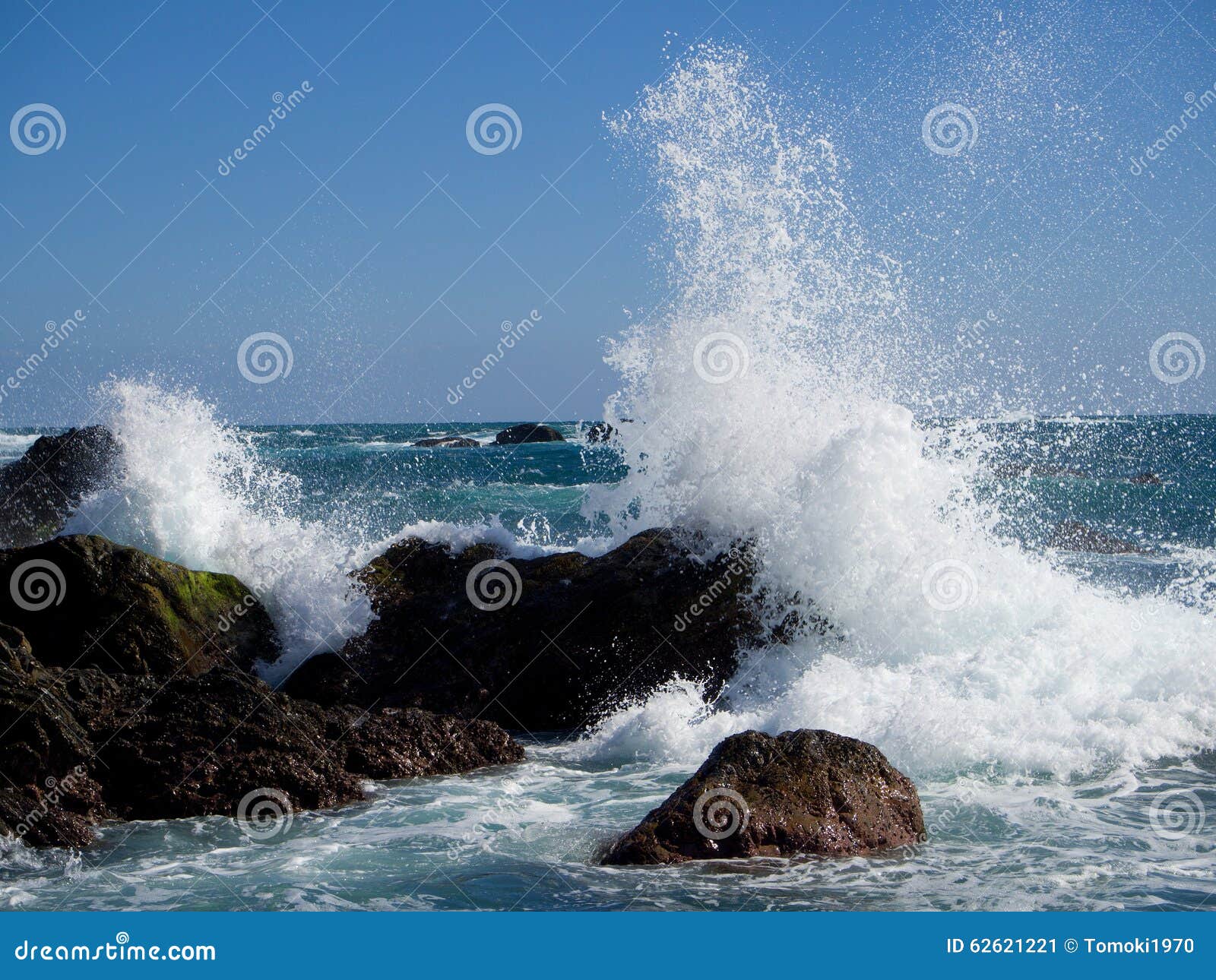 Sea And Rough Waves Royalty-Free Stock Photo | CartoonDealer.com #7938849