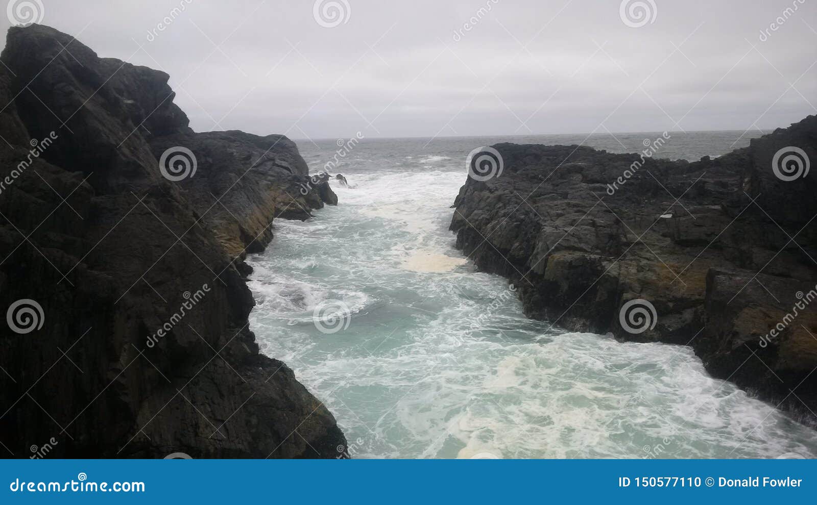 Coastal inlet stock photo. Image of edge, head, canada - 150577110