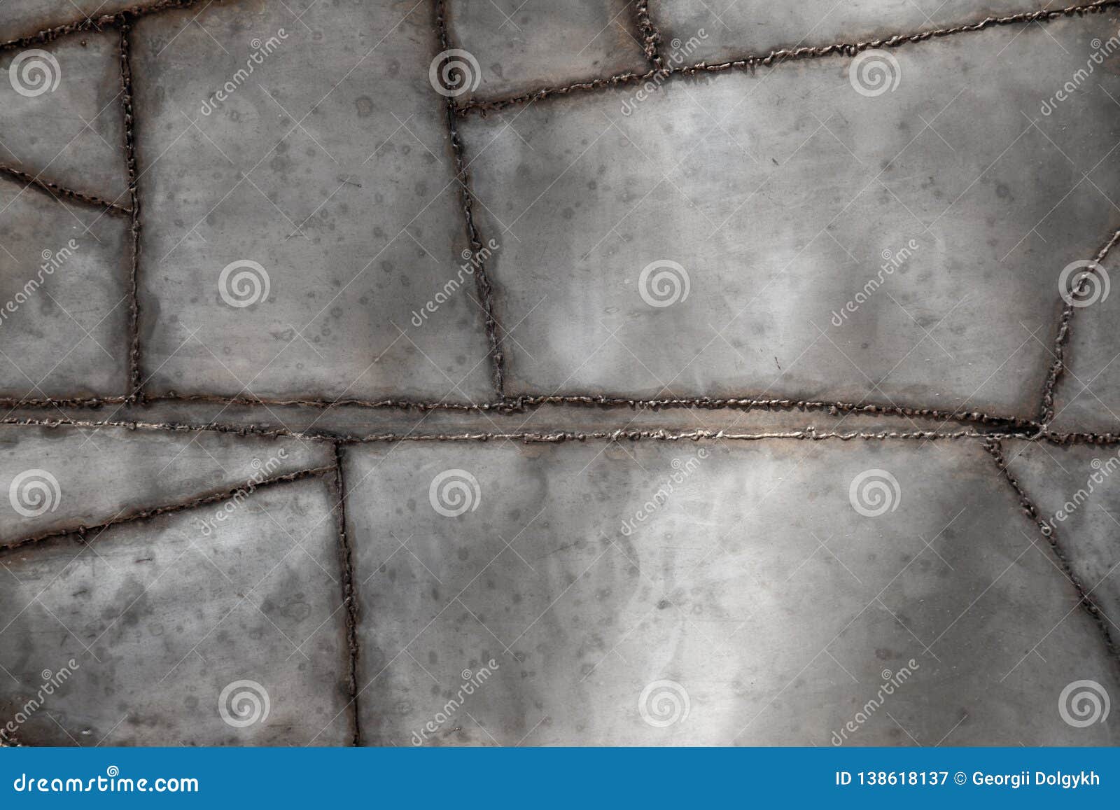 Welded metal background stock image. Image of plate - 138618137