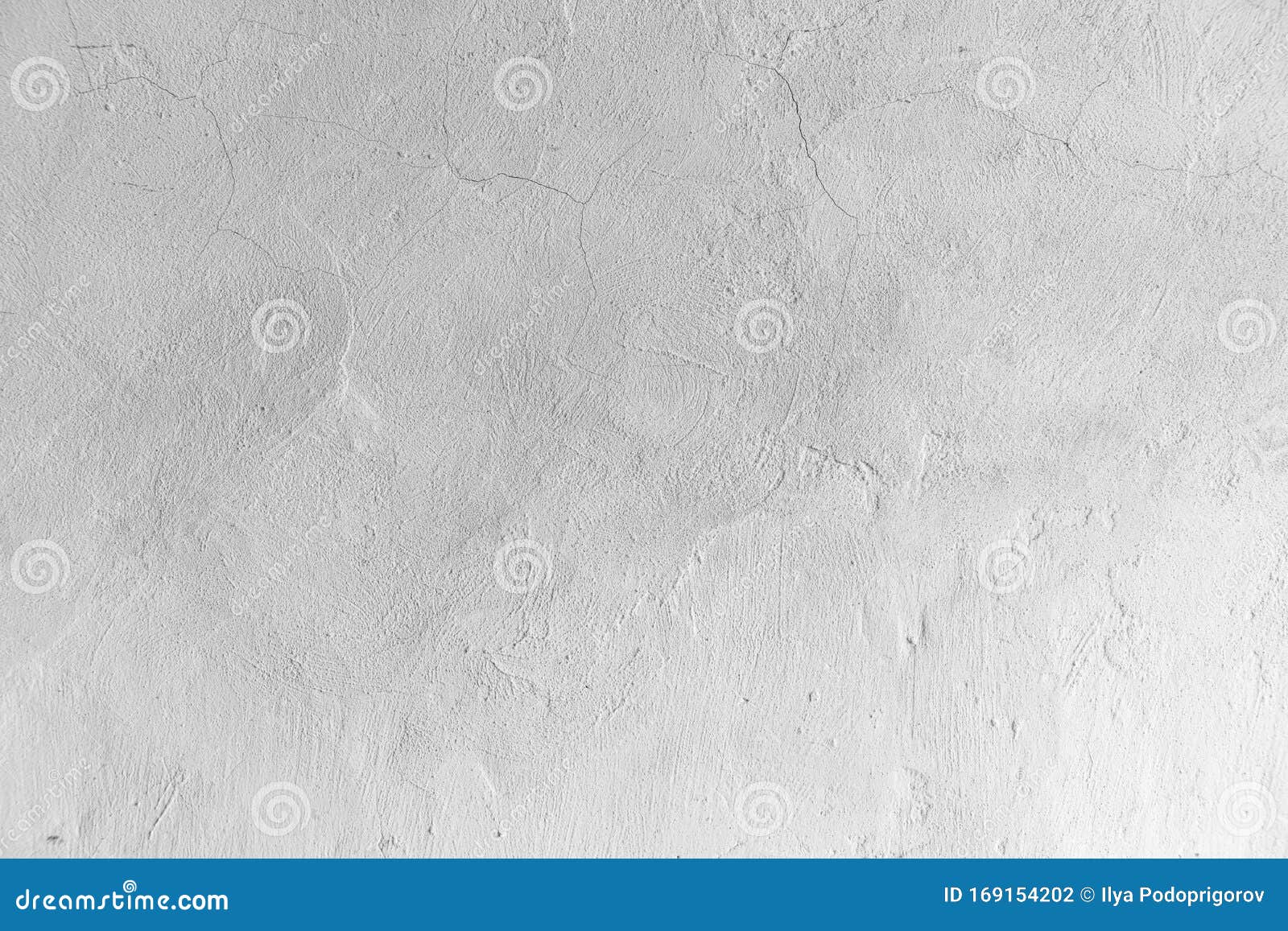 Rough White Relief Stucco with Cracks Wall Texture Background. Blank ...