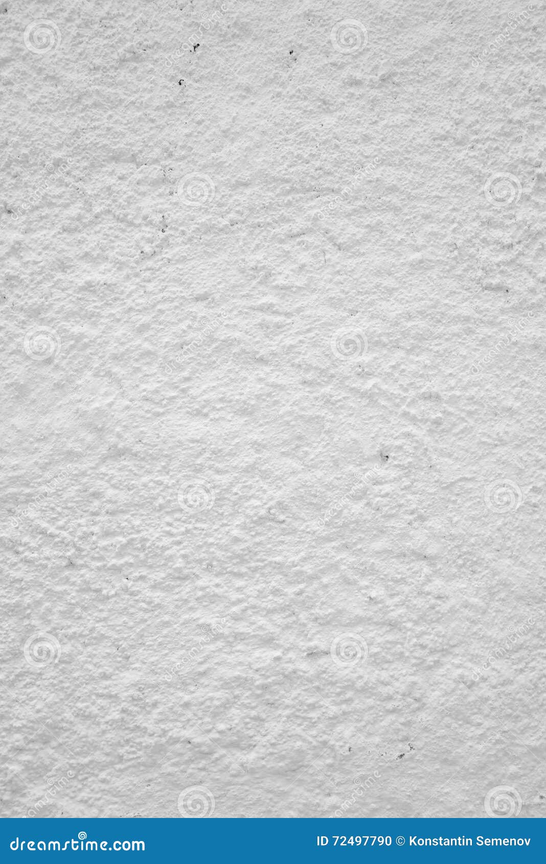 Rough white wall plaster. stock photo. Image of pattern - 72497790