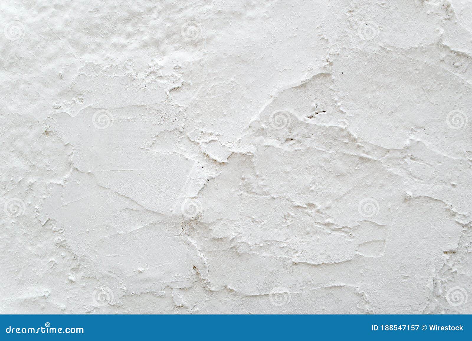 Rough White Wall Texture for a Background Stock Image - Image of rough ...