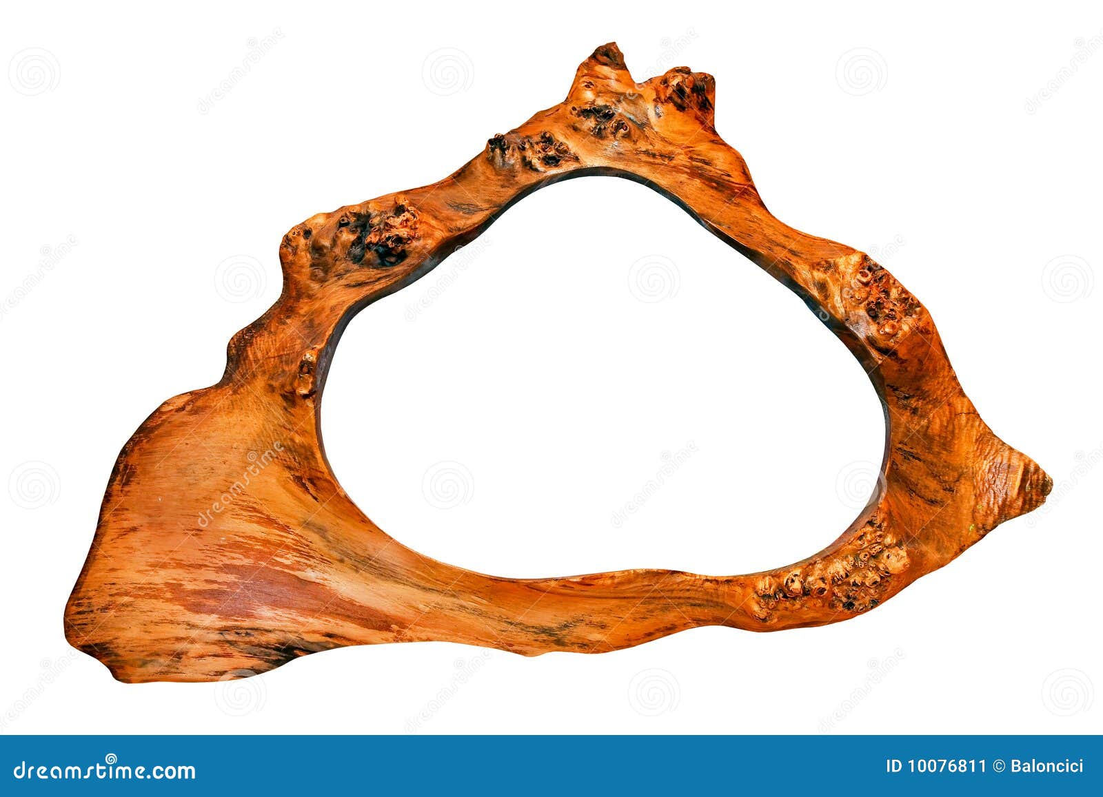 Rough wood frame stock image. Image of natural, shape - 10076811