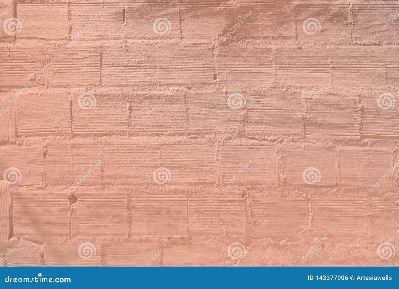 Roughcast on Brick Wall Pattern Texture Background Stock Photo - Image ...