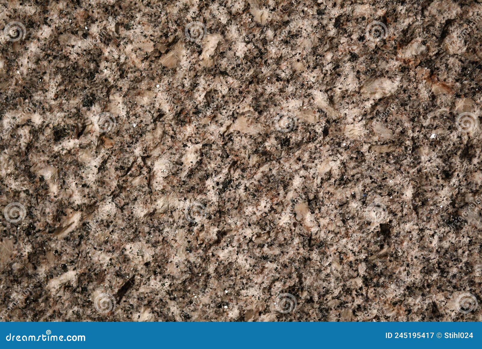 Roughly Worked Out Surface of Granite Stone Stock Image - Image of ...