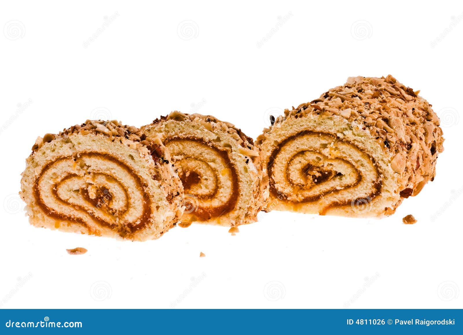Roulade stock photo. Image of sweet, delicious, bake, detail - 4811026