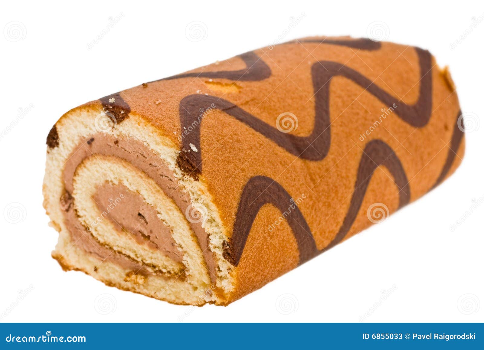 Roulade stock image. Image of baking, sweet, sugar, rolled - 6855033