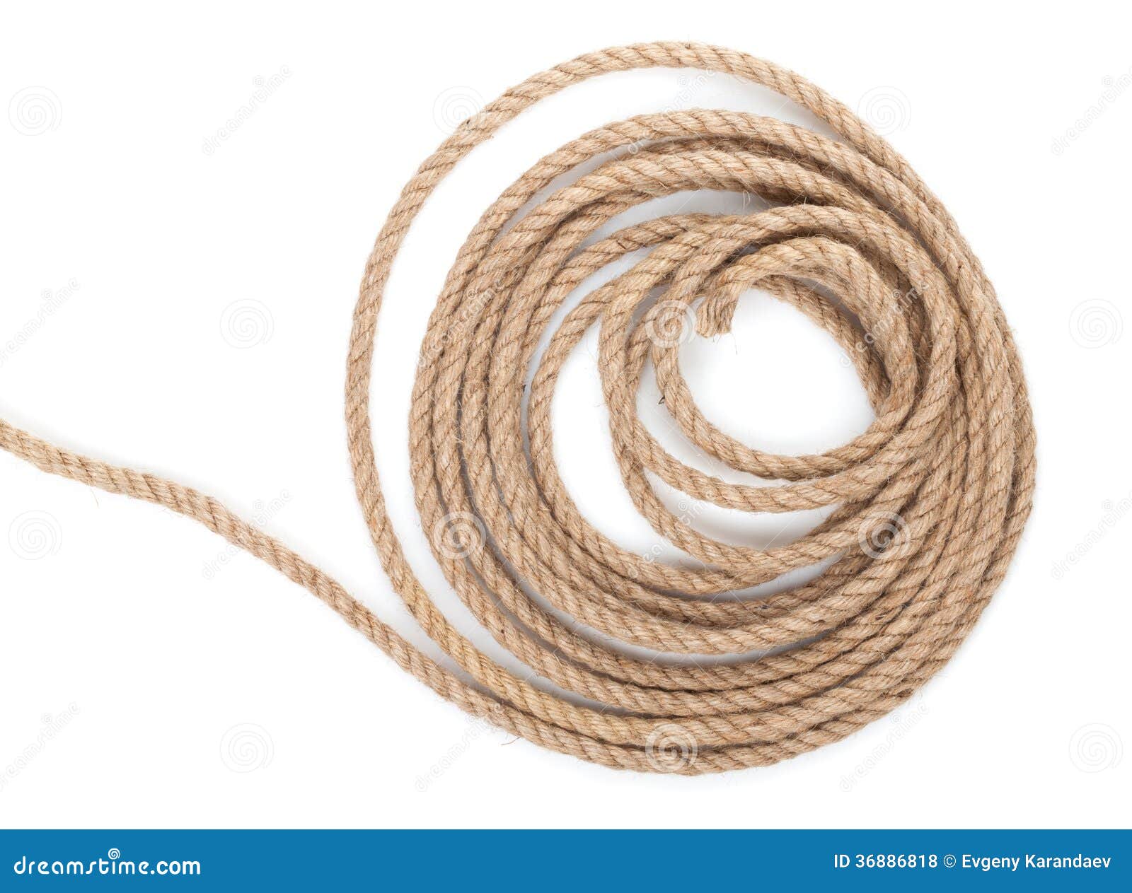 Rouleau de corde de bateau photo stock. Image of chaîne - 36886818