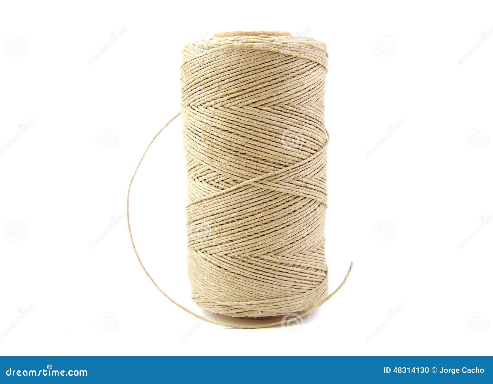 Rouleau De Corde De Ficelle Photo stock - Image du coeur, fibre: 48314130